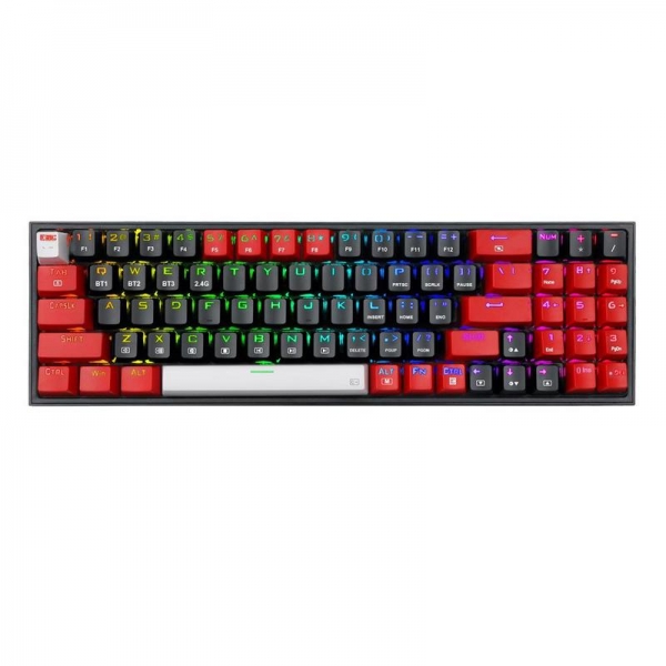 Redragon Pollux K628-RGB Pro Wired/Wireless Mechanical RGB red switch ...